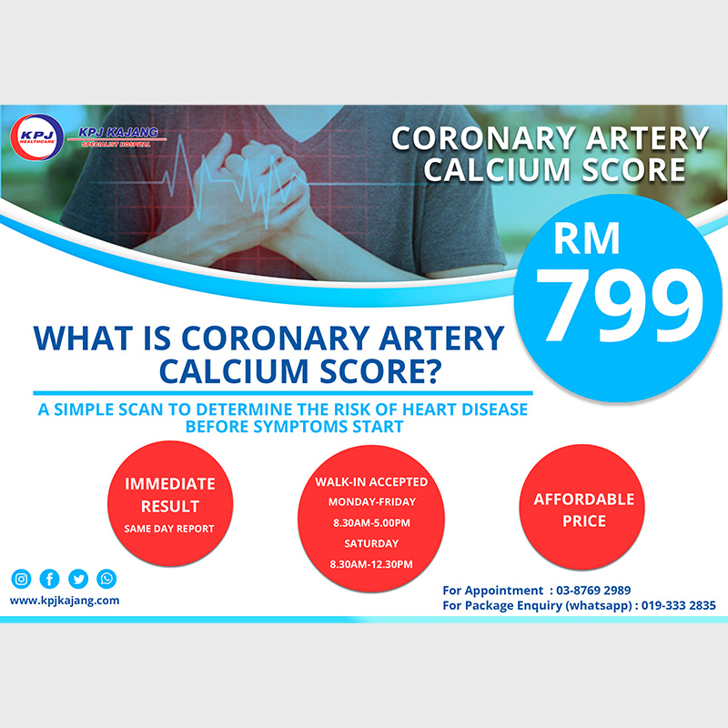 Coronary Artery Calcium Score Package - KPJ Cares